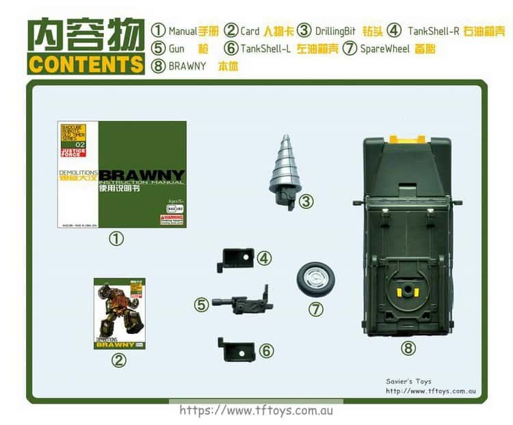 BadCube (BC) OTS-02 Brawny – Savier's Toys