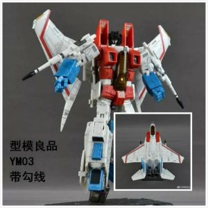 YesModel (YM) YM-03 KO Starscream (with black lines) – Savier's Toys