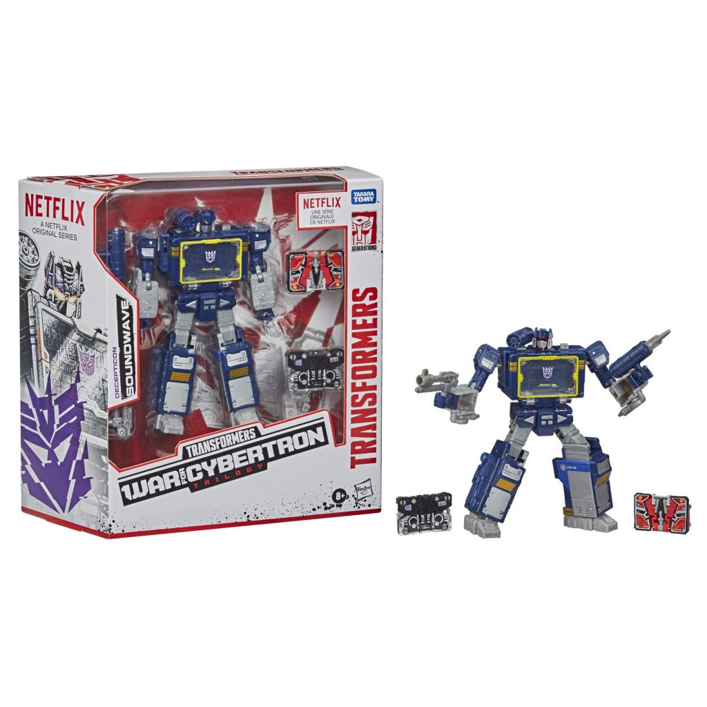 TakaraTomy (Siege) Netflix WFC-14 Soundwave – Savier's Toys