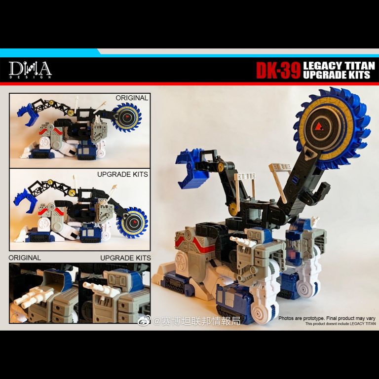 DNA Design (DNA) DK-39 Legacy Metroplex upgrade kit – Savier's Toys